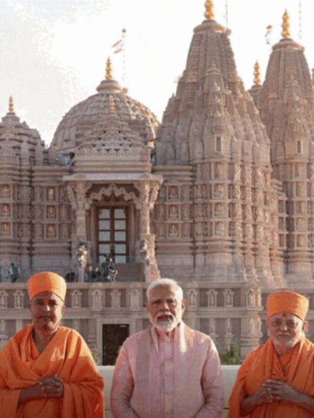 India’s PM Modi Unveils First Hindu Temple BAPS in Abu Dhabi - NRI ...